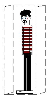 French Mime Lee Stuck Inside Imaginary Box – Lee Of The Day